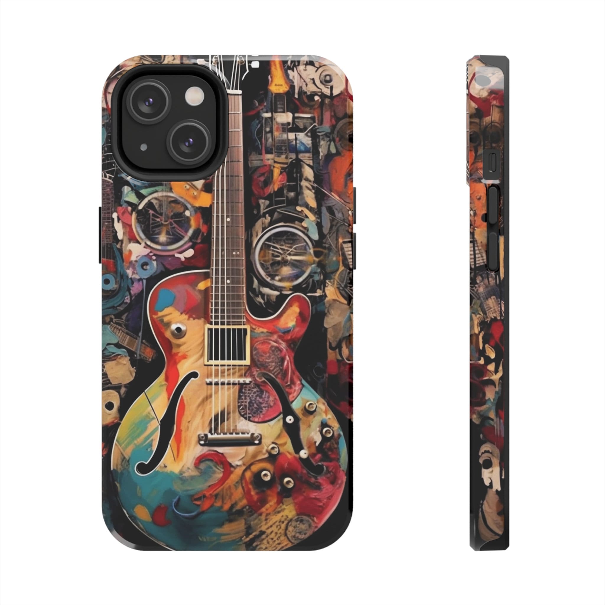 Classic Electric Guitar, Rock and Roll iPhone Case, Heavy Metal, Music ...