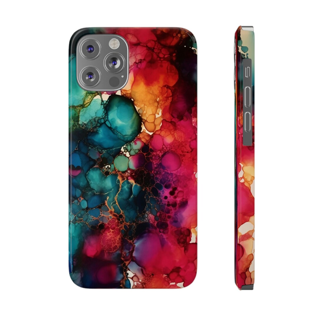 Trippy Phone Case Color Explosion Water Color Abstract iPhone Case ...