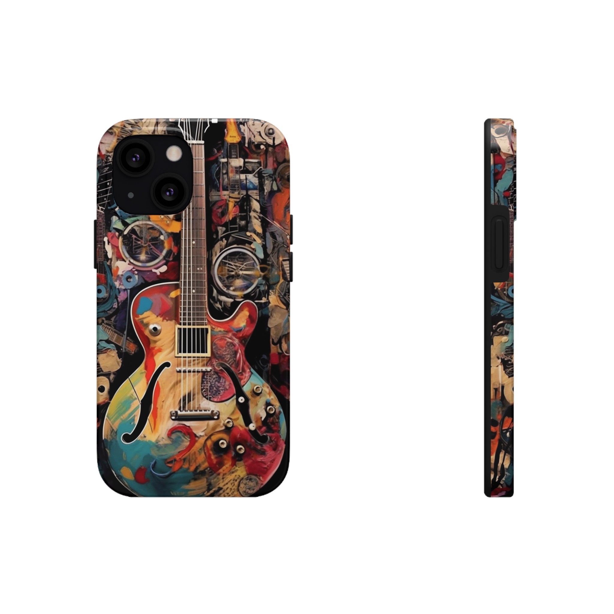 Classic Electric Guitar, Rock and Roll iPhone Case, Heavy Metal, Music ...