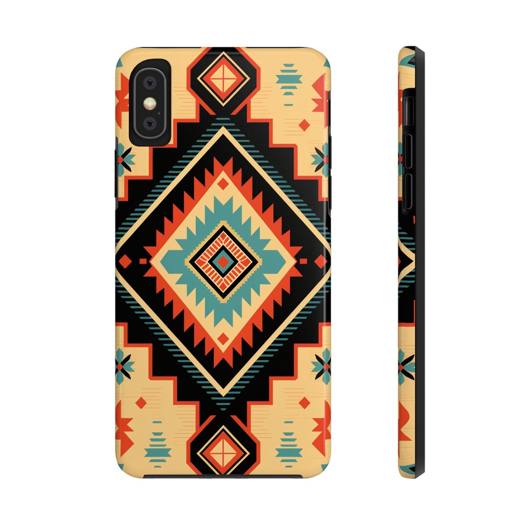 Native American Art Phone Case Santa Fe Style Indian Blanket iPhone ...