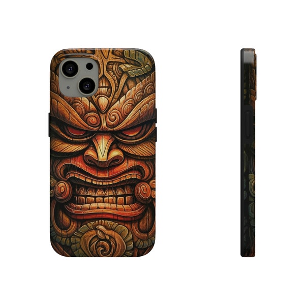 Retro Tiki Phone Case - Etsy