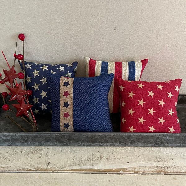 Patriotic Tier Tray Decor - Etsy