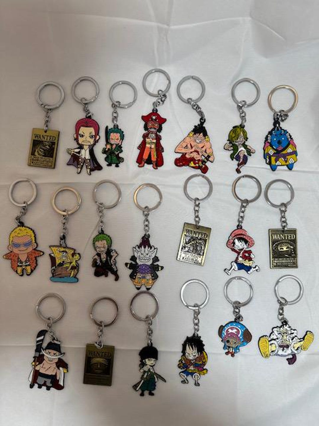 Custom One Piece Keychains - Etsy