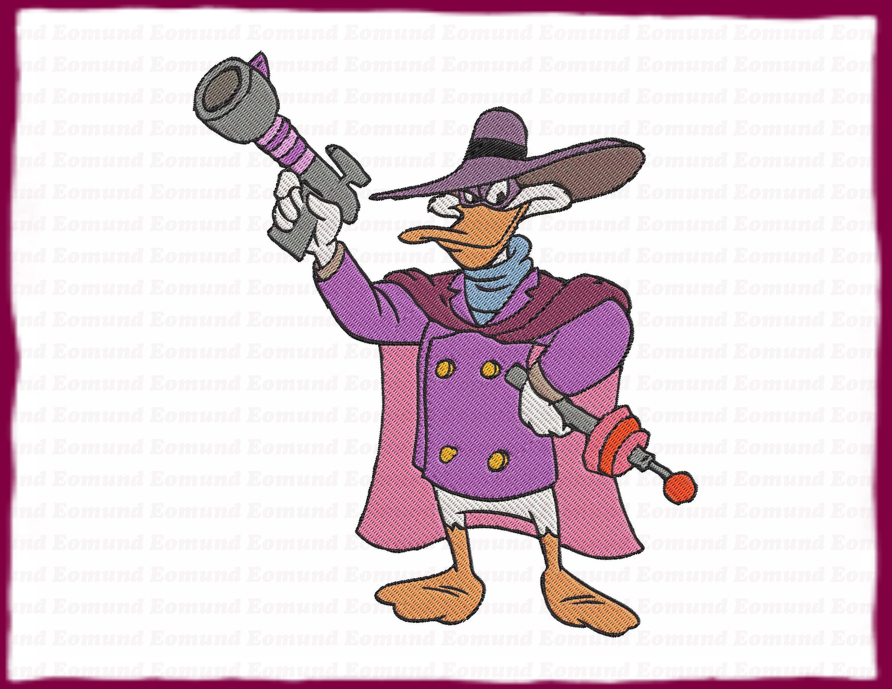 Darkwing Duck Fill Embroidery Design 11 Instant Download - Etsy