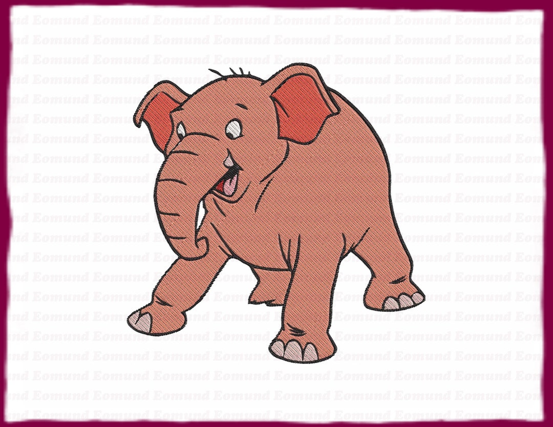 Hathi Jungle Cubs Fill Embroidery Design 3 - Instant Download - Etsy