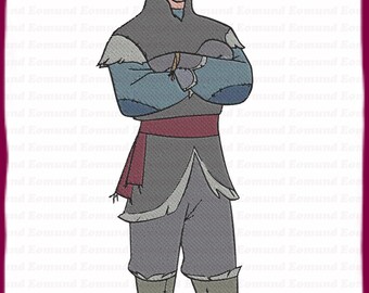 Kristoff Frozen Filled Embroidery Design 3 Instant Download | Etsy