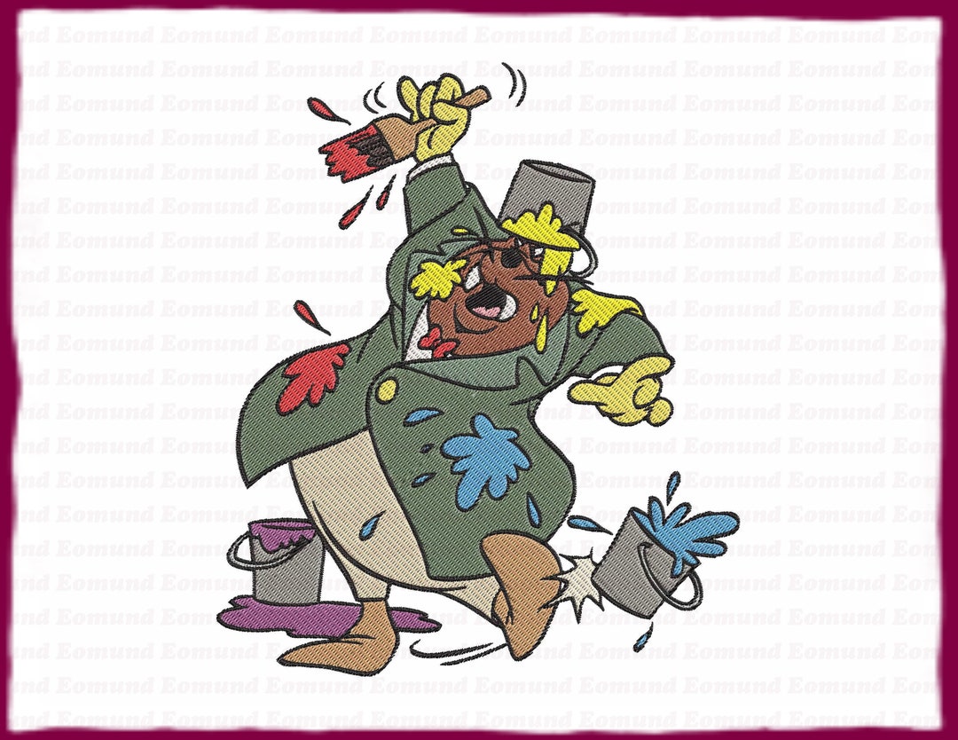 Darkwing Duck Fill Embroidery Design 18 - Instant Download - Etsy