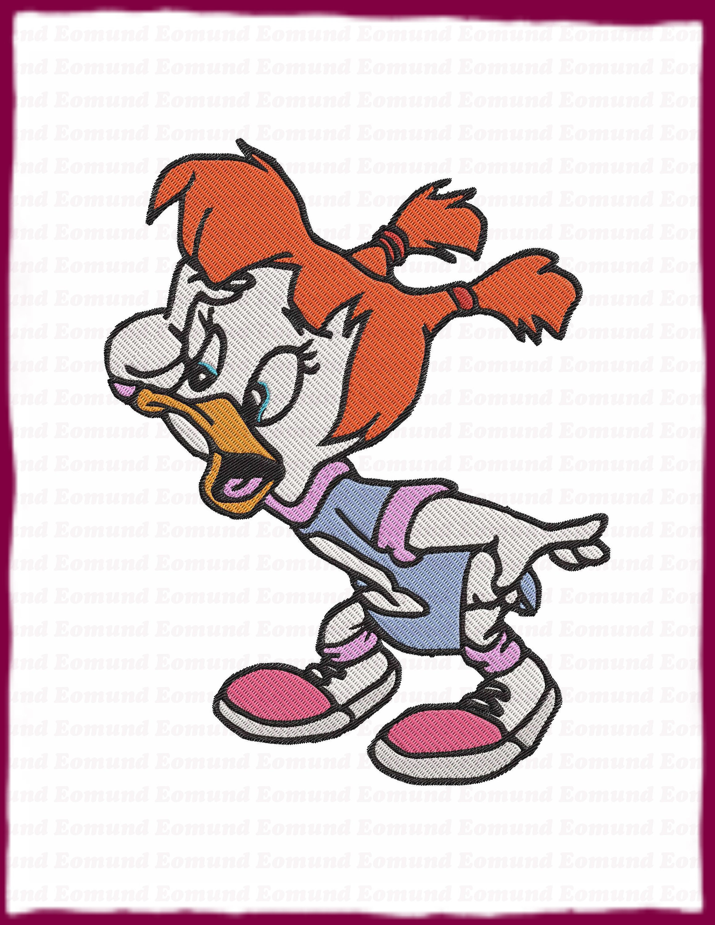 Gosalyn Mallard Darkwing Duck Fill Embroidery Design 3 - Etsy