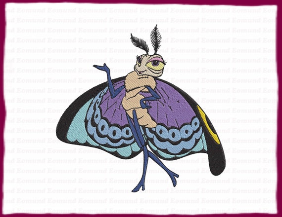 Gypsy A Bugs Life Filled Embroidery Design Instant Download | Etsy