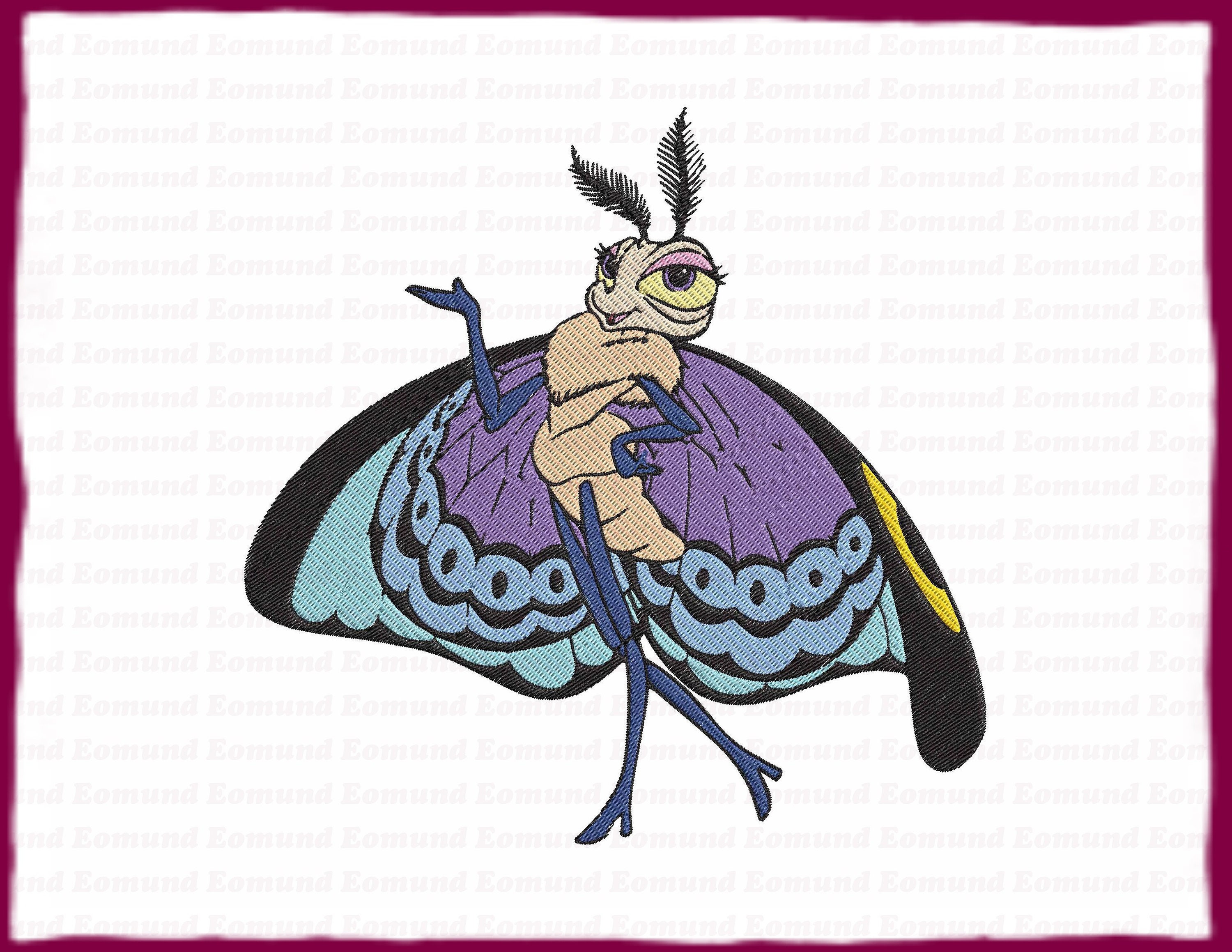 Gypsy A Bugs Life Filled Embroidery Design Instant Download | Etsy