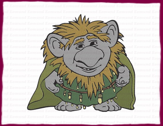 Grand Pabbie Frozen Filled Embroidery Design Instant | Etsy