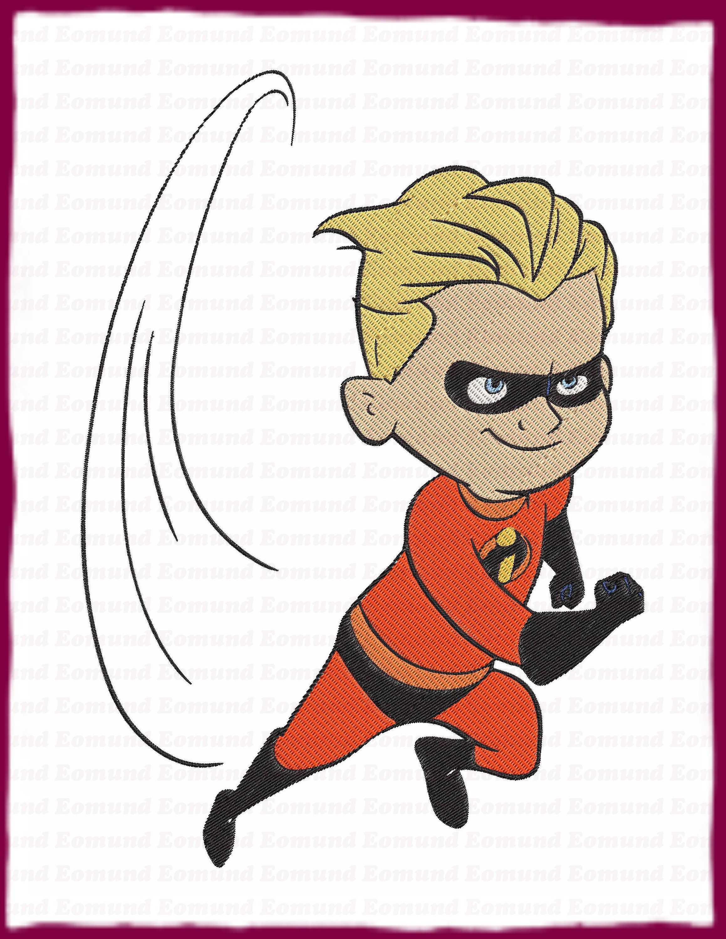 The Incredibles Dash Drawing