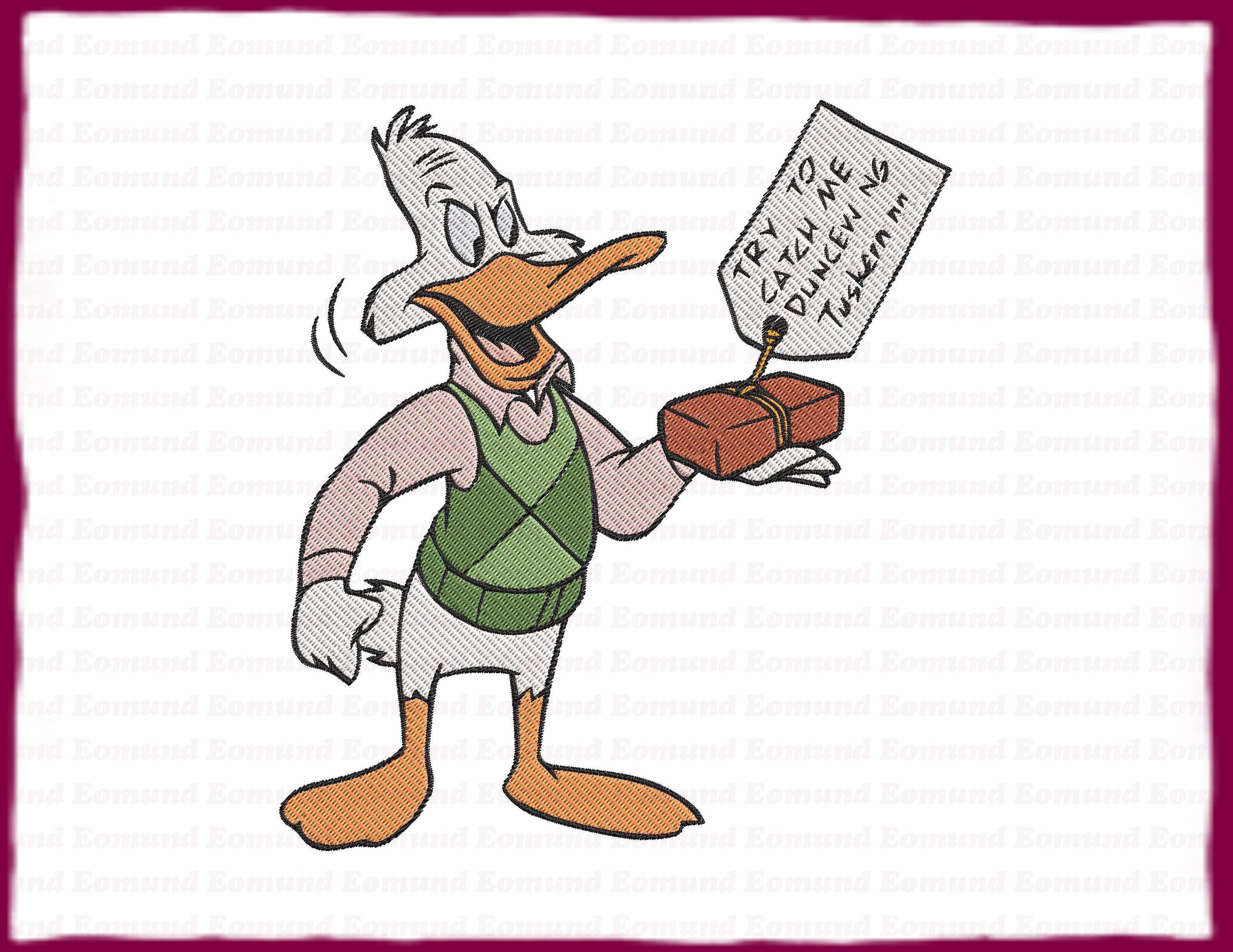 Darkwing Duck Fill Embroidery Design 15 - Instant Download - Etsy