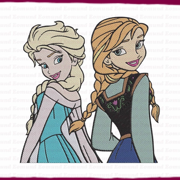 Elsa Applique Design - Etsy