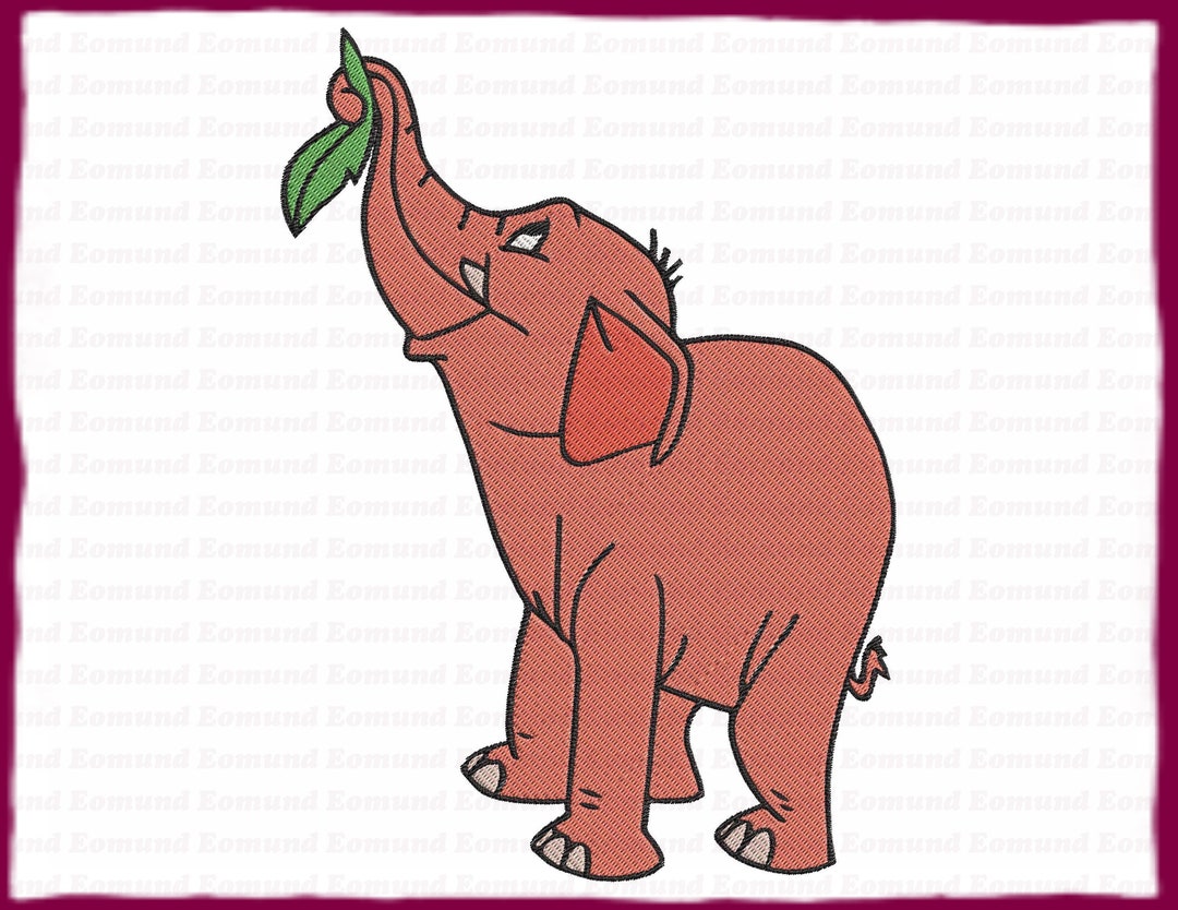 Hathi Jungle Cubs Fill Embroidery Design 2 - Instant Download - Etsy