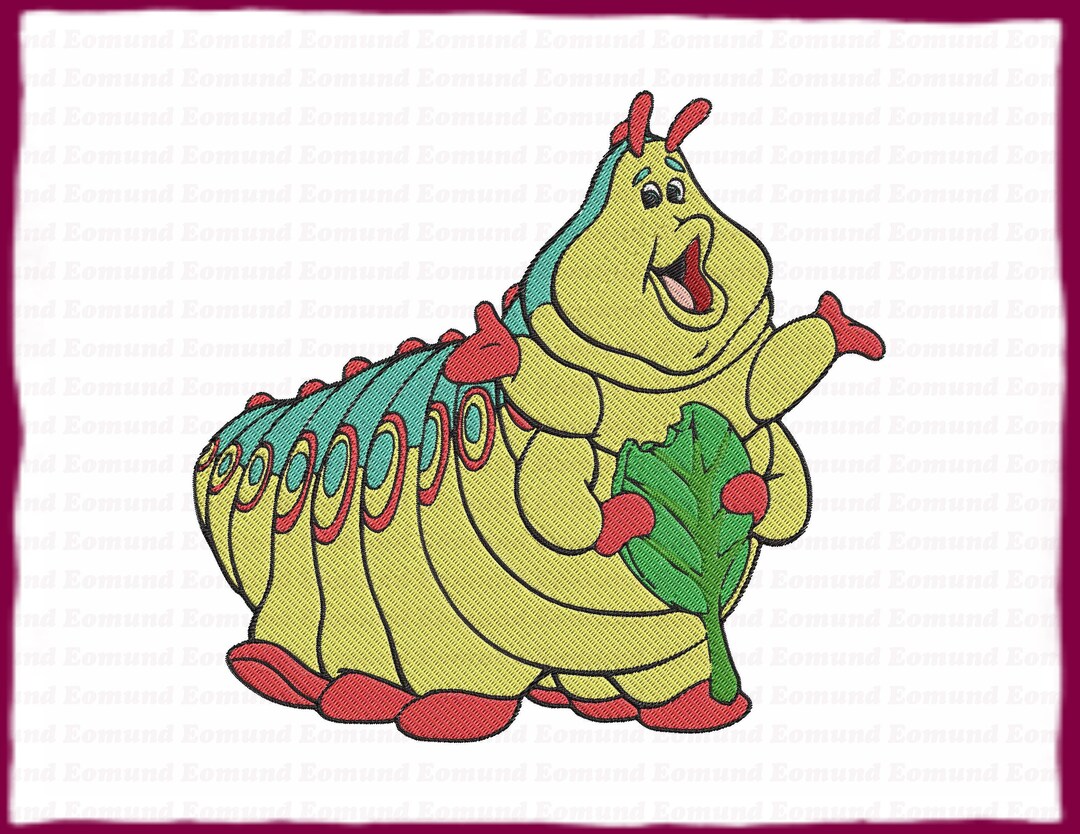 Heimlich A Bugs Life Filled Embroidery Design - Instant Download - Etsy