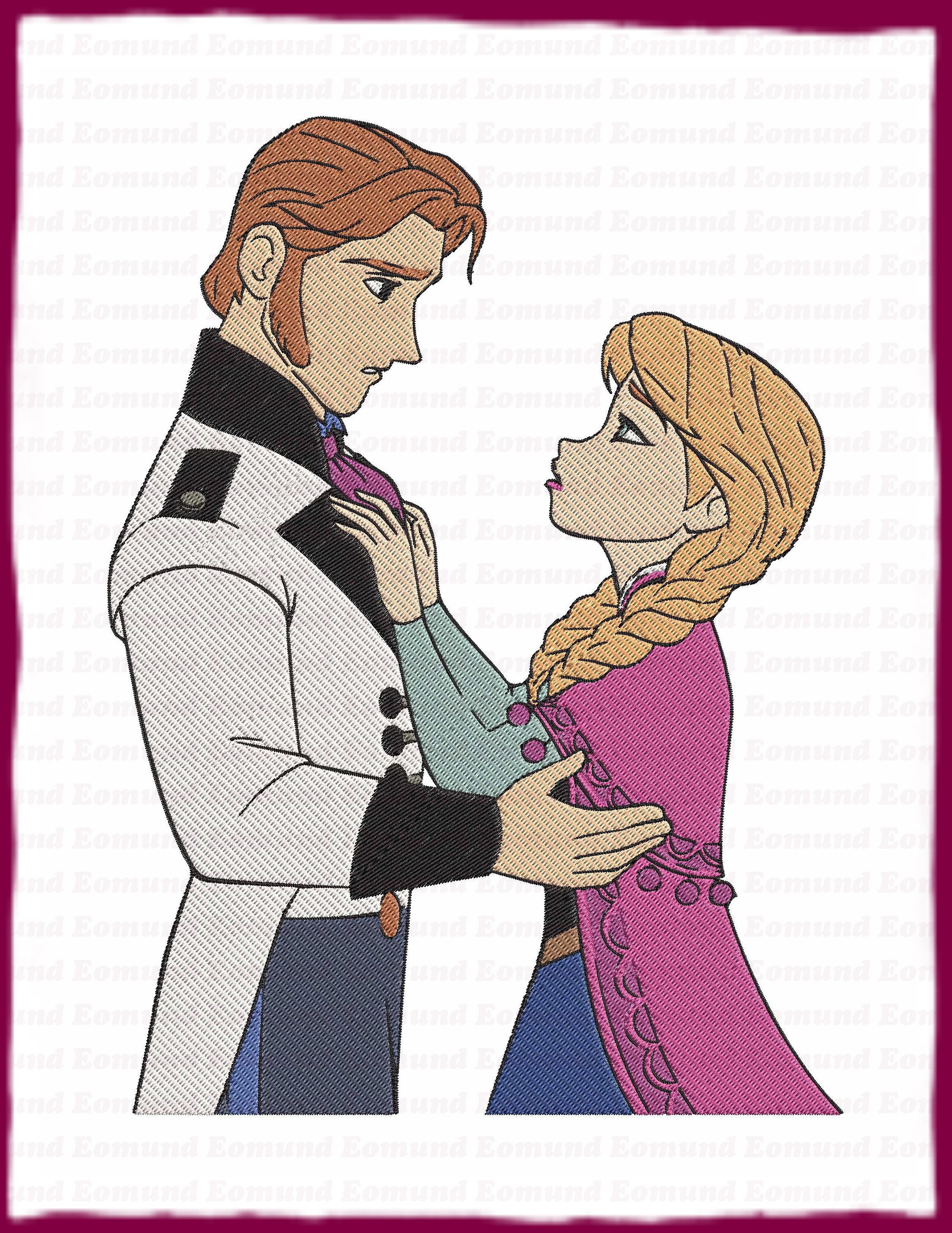 Frozen Hans And Anna Drawing