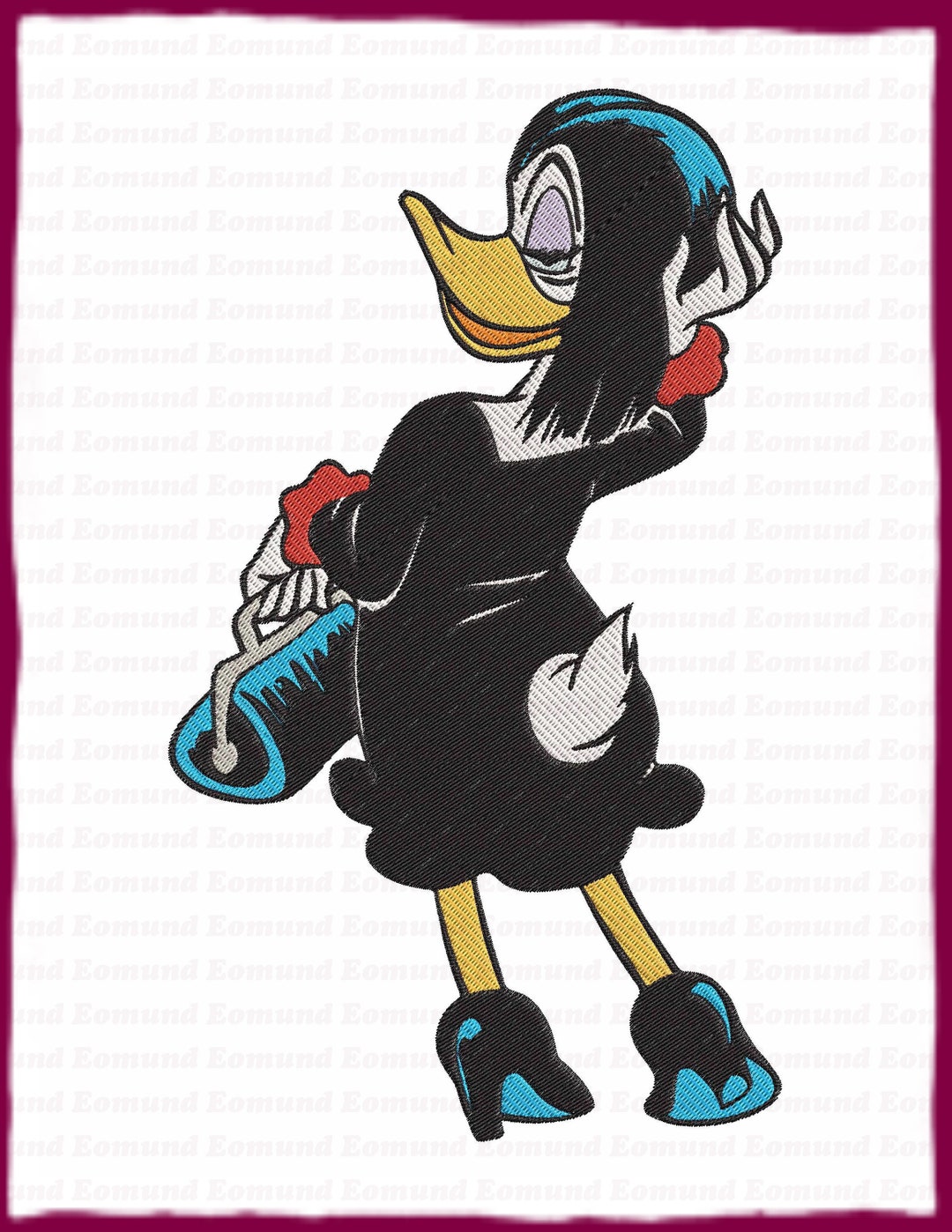 Ducktales Fill Embroidery Design 4 - Instant Download - Etsy