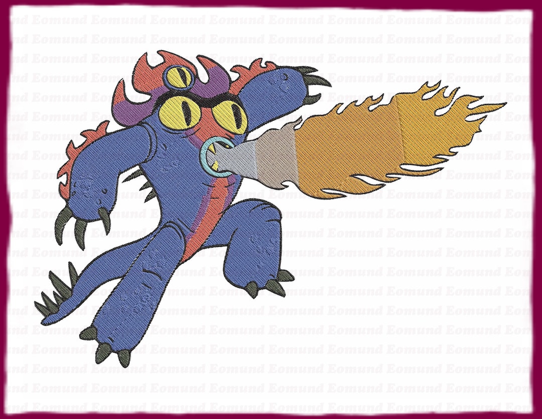 Fredzilla Big Hero 6 Filled Embroidery Design 1 - Instant Download - Etsy
