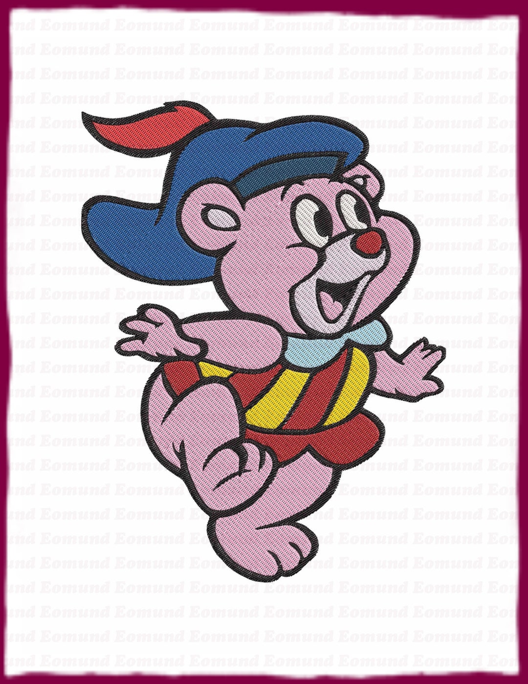 Cubbi Gummi Gummi Bears Fill Embroidery Design 7 - Instant Download - Etsy