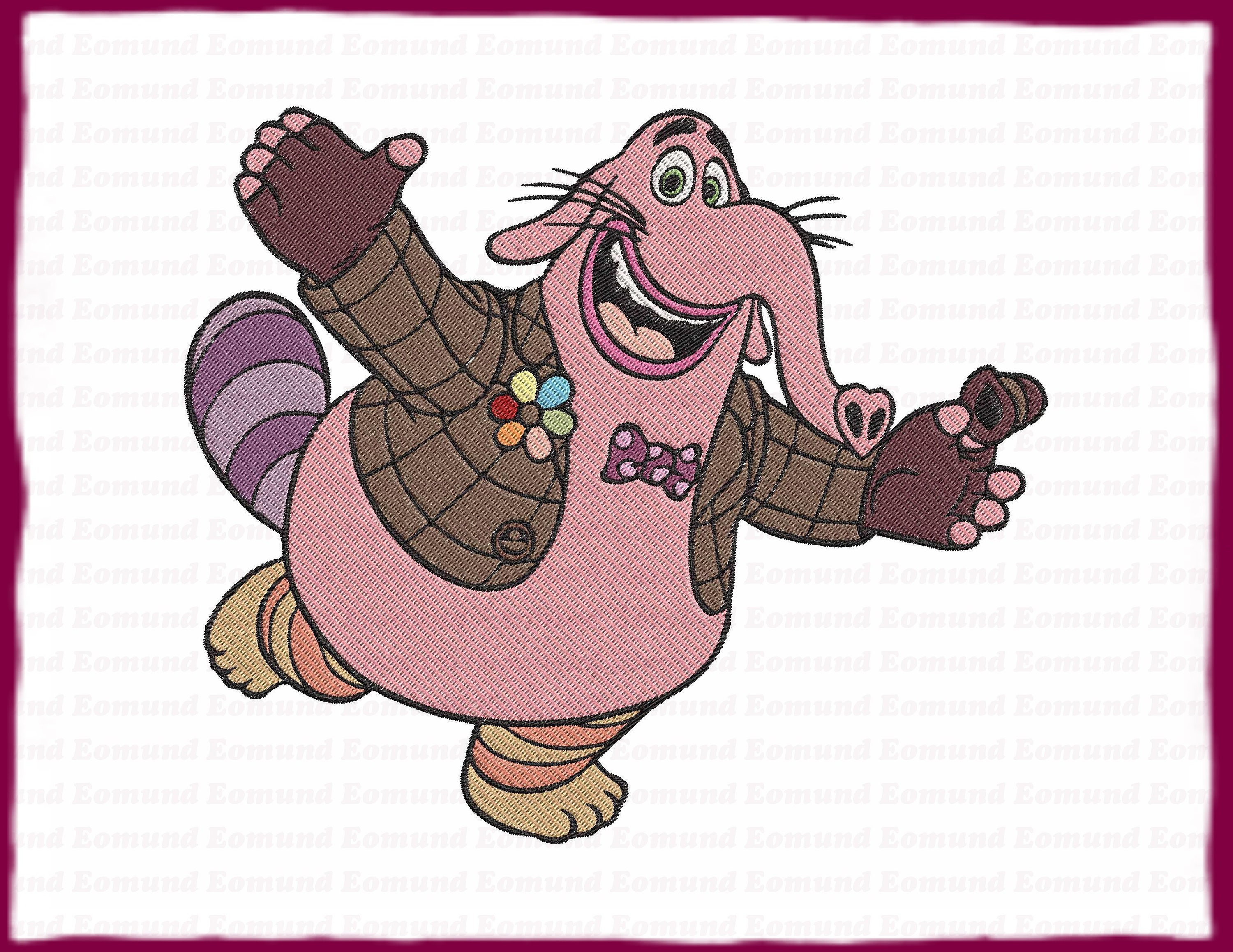 Bing Bong Inside Out Filled Embroidery Design 3 Instant Download - Etsy