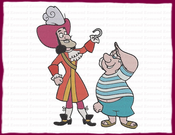 Captain Hook and Mr Smee Jake and the Never Land Pirates Fill - Etsy