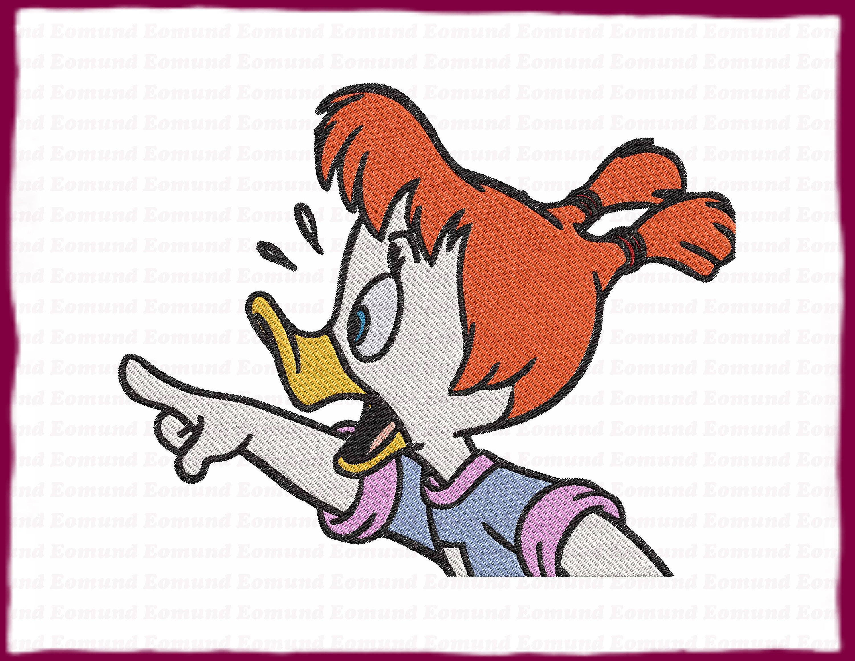 Gosalyn Mallard Darkwing Duck Fill Embroidery Design 8 Instant Download ...