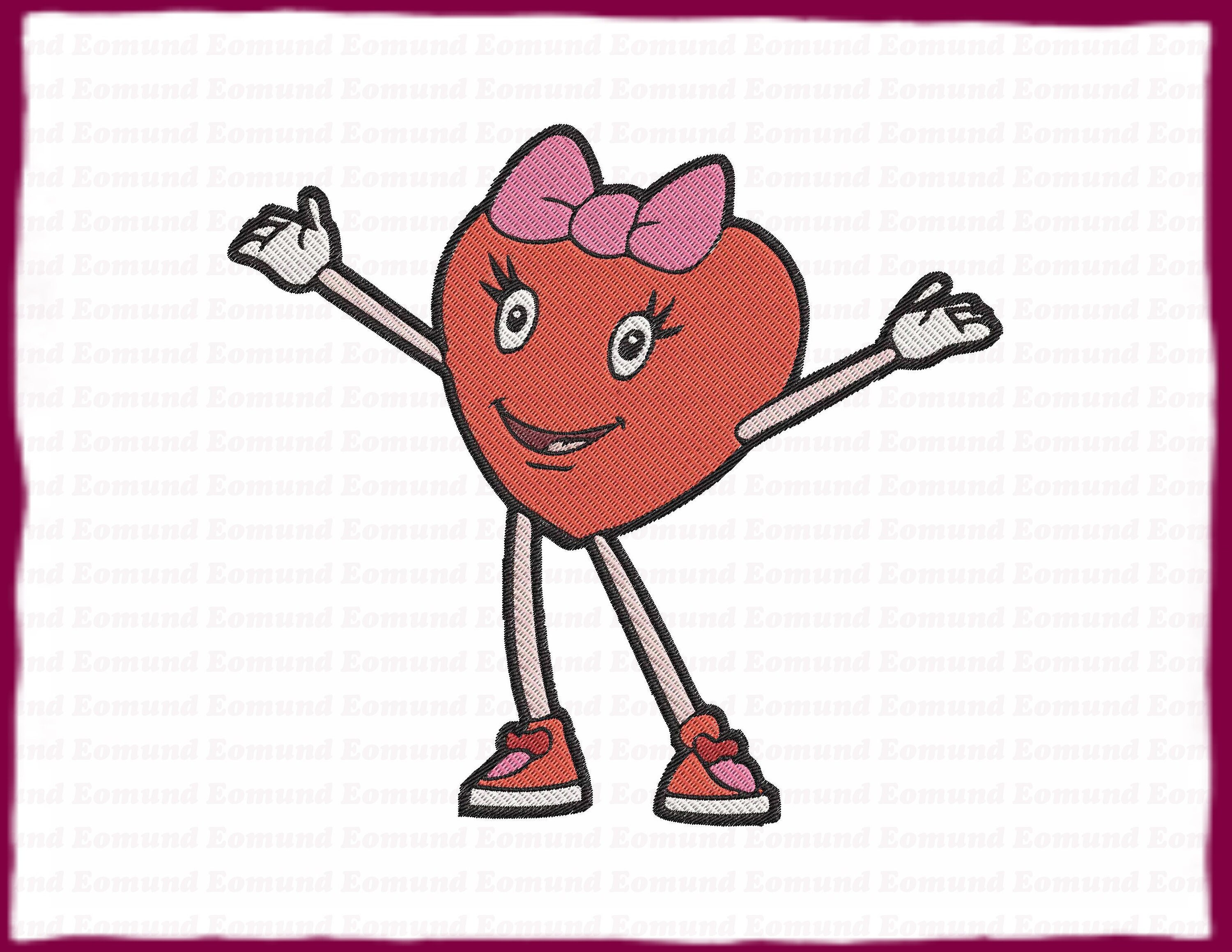 Heart Doc McStuffins Fill Embroidery Design 1 Instant | Etsy