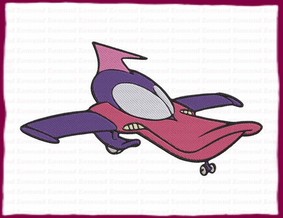 Thunderquack Darkwing Duck Fill Embroidery Design 1 Instant | Etsy
