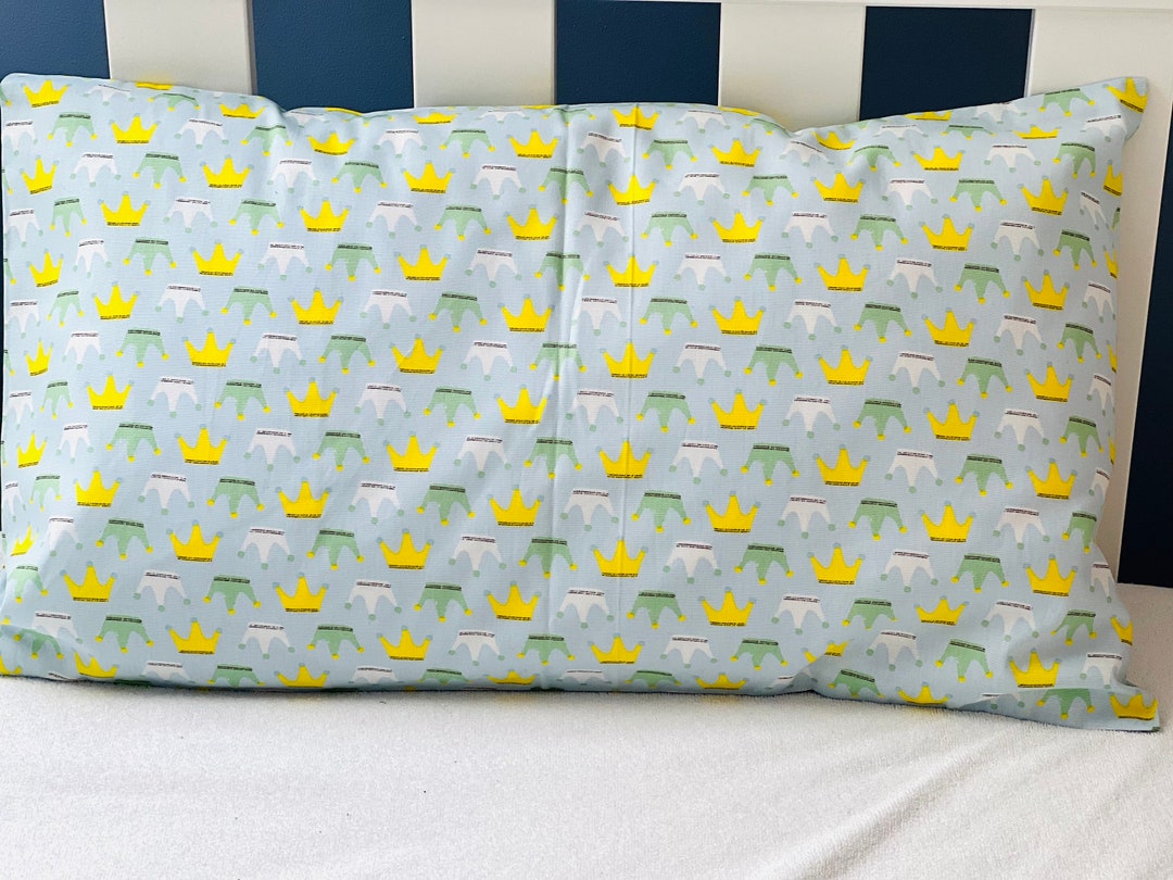 Children's Pillowcase 30 X 50 Cm, Crown Design, 100% Cotton - Pillow ...