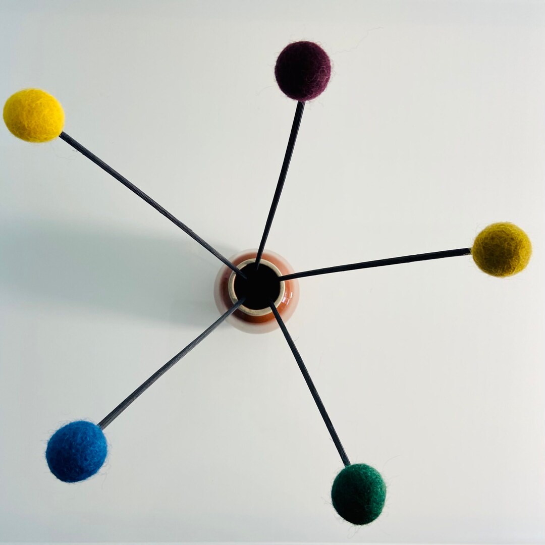 Room Fragrance Diffuser Real Rattan With Wool Balls - Etsy