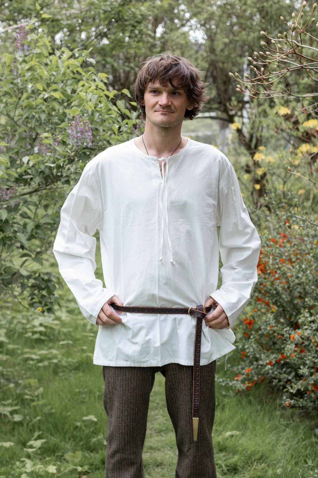 Medieval Linen Shirt - Etsy