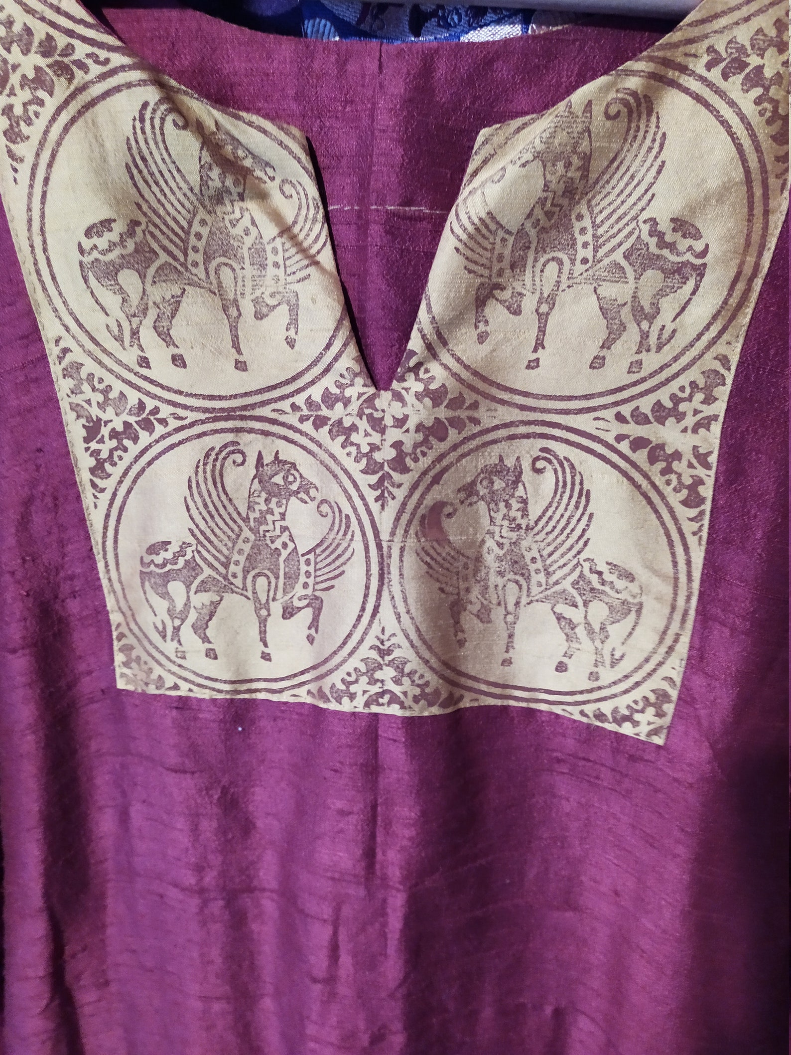 Silk Slavic Medieval Tunic - Etsy