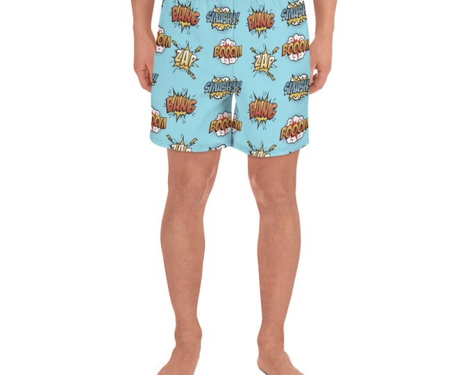 Men's Comic Long Shorts - Etsy