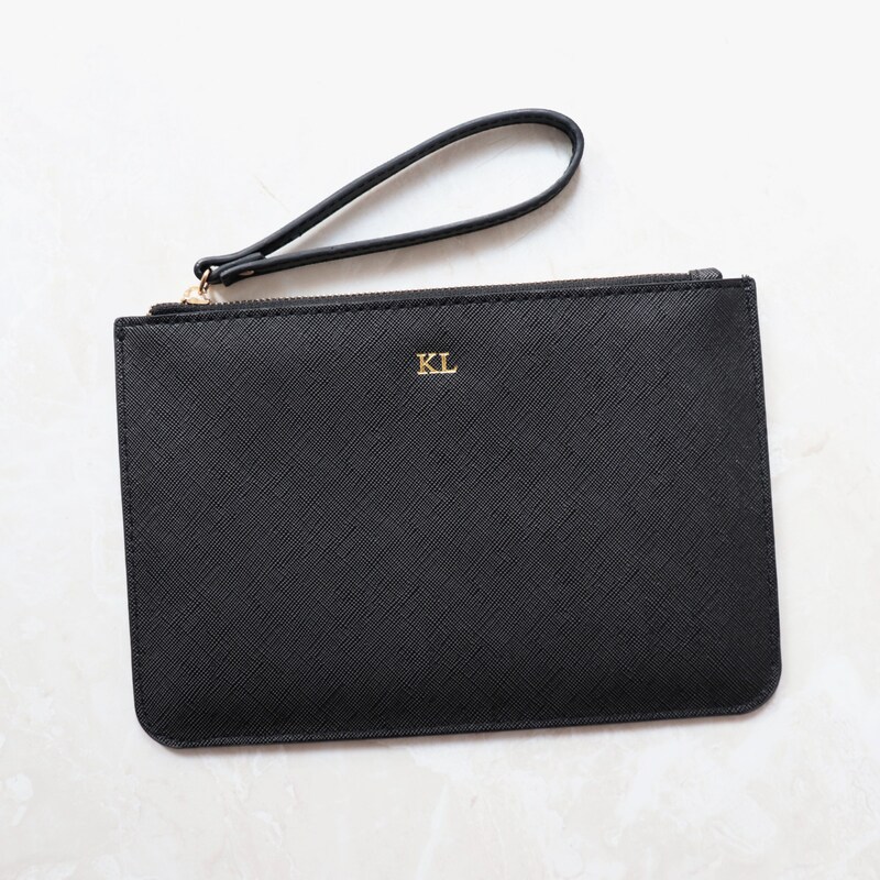 Monogram Clutch - Etsy