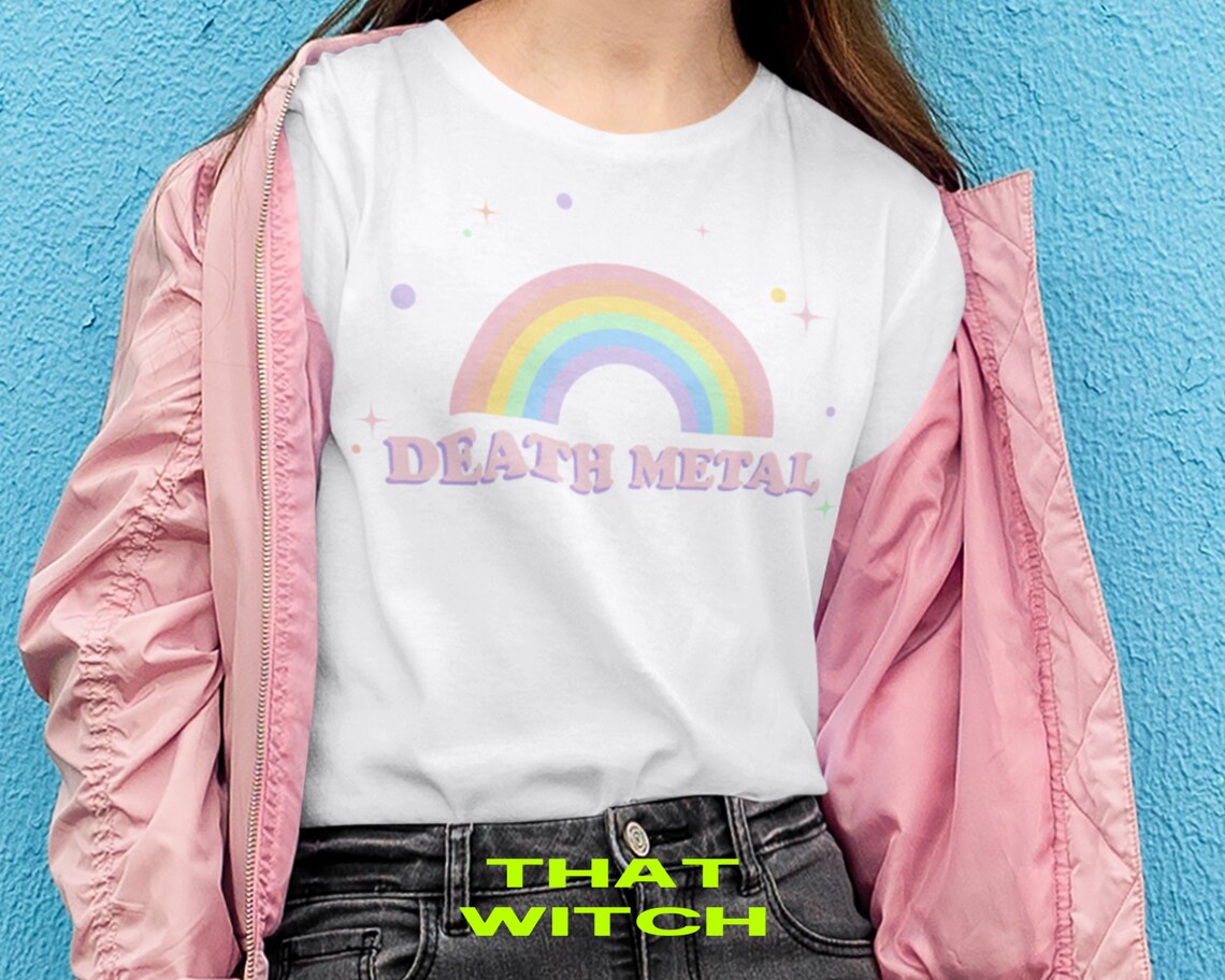 KAWAII DEATH METAL Cute Metal Band Gift Funny Heavy Metal - Etsy
