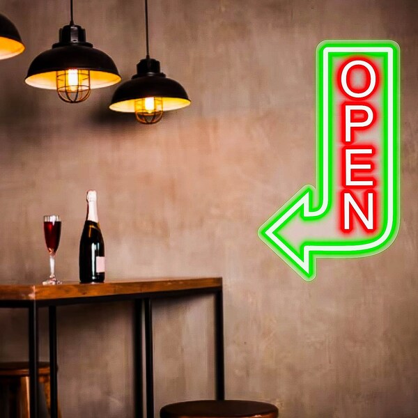 Lighted Arrow Sign - Etsy