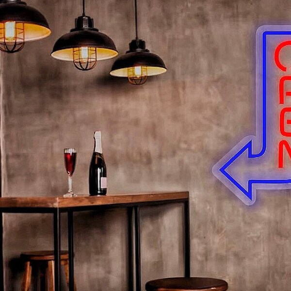 Lighted Open Sign - Etsy