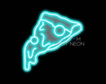Pizza Neon Sign Pizza Slice Led Sign Pizza Restaurant Decor Led Neon ...