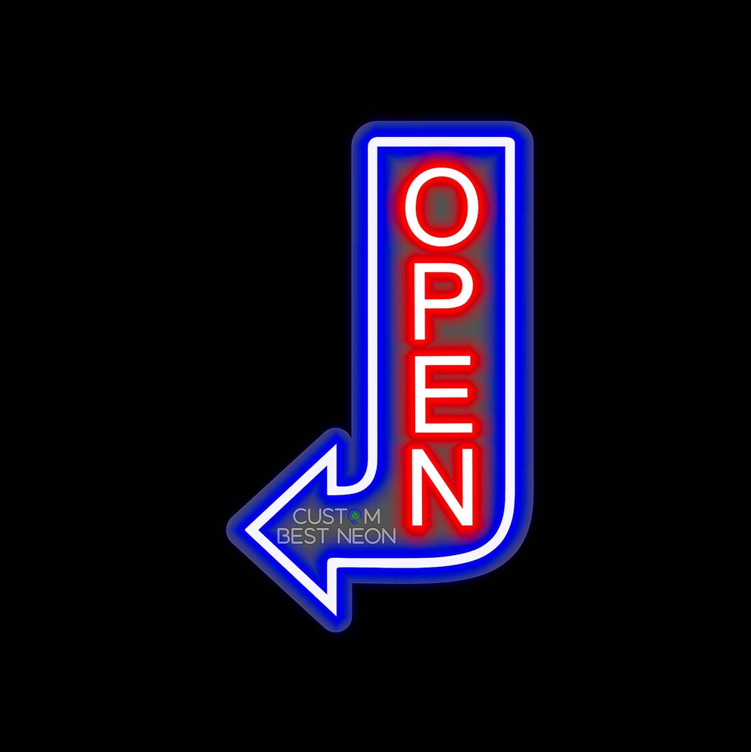 Neon Open Sign Outdoor Open Sign, Bar Open Sign Light up Open Sign ...
