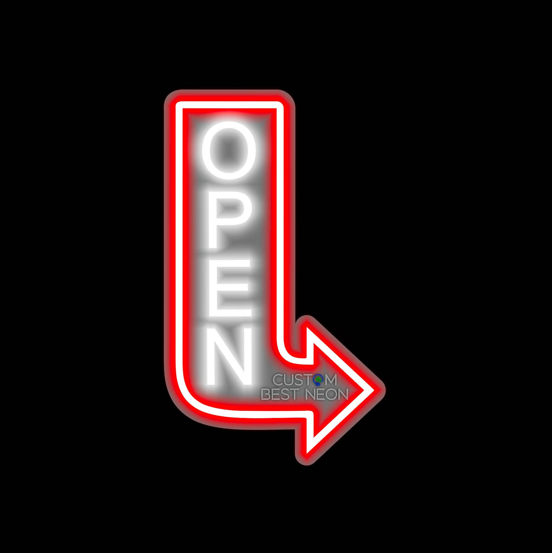 Customizable Neon Open Sign: Waterproof LED Neon Sign for Business ...