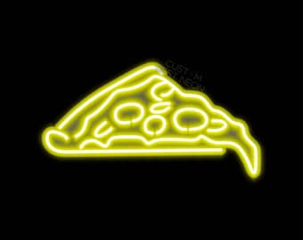 Pizza Neon Sign Pizza Slice Led Sign Pizza Restaurant Decor Led Neon ...