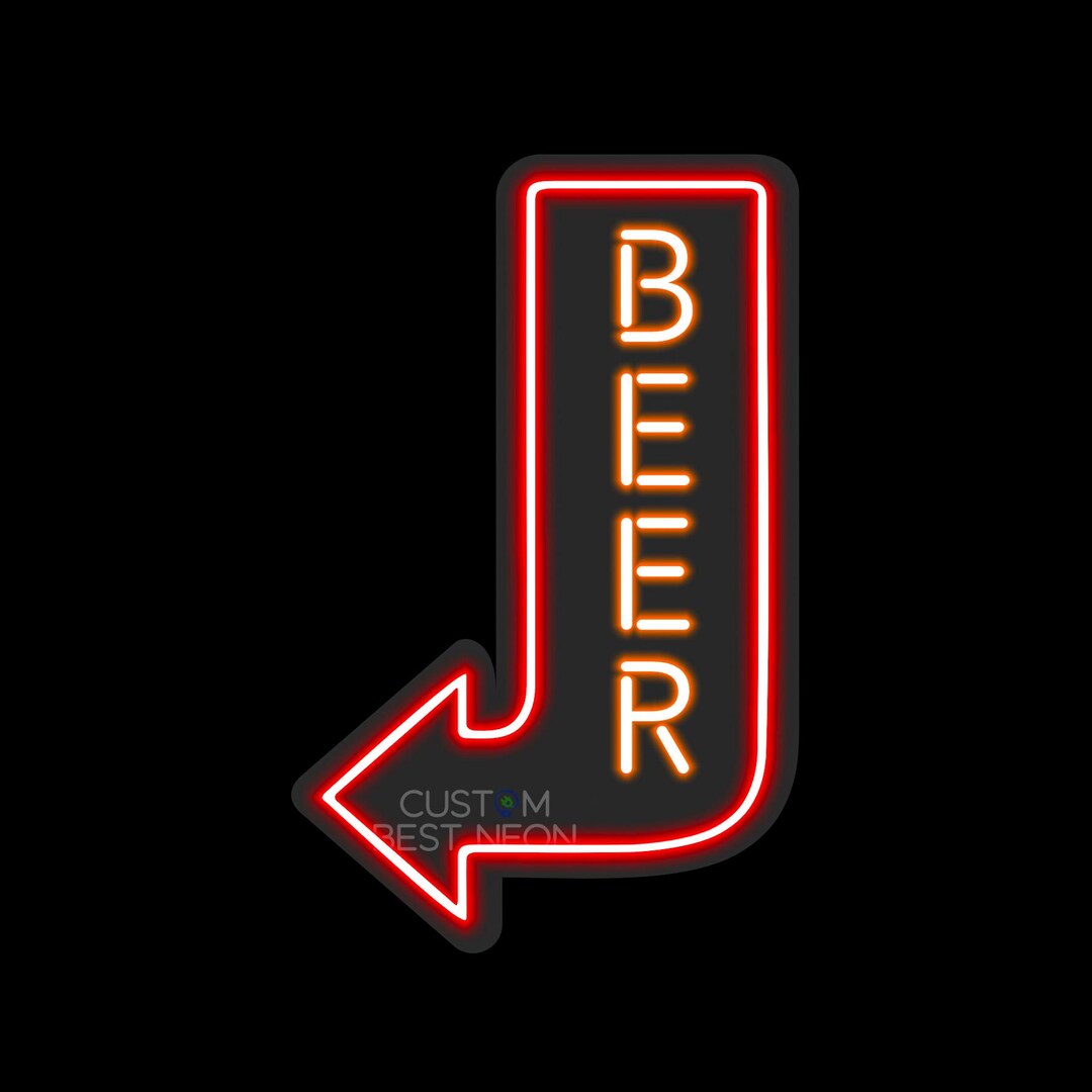 Bar Beer Neon Sign, Led Beer Shop, Man Cave Neon, Boyfriend Gifts Neon ...