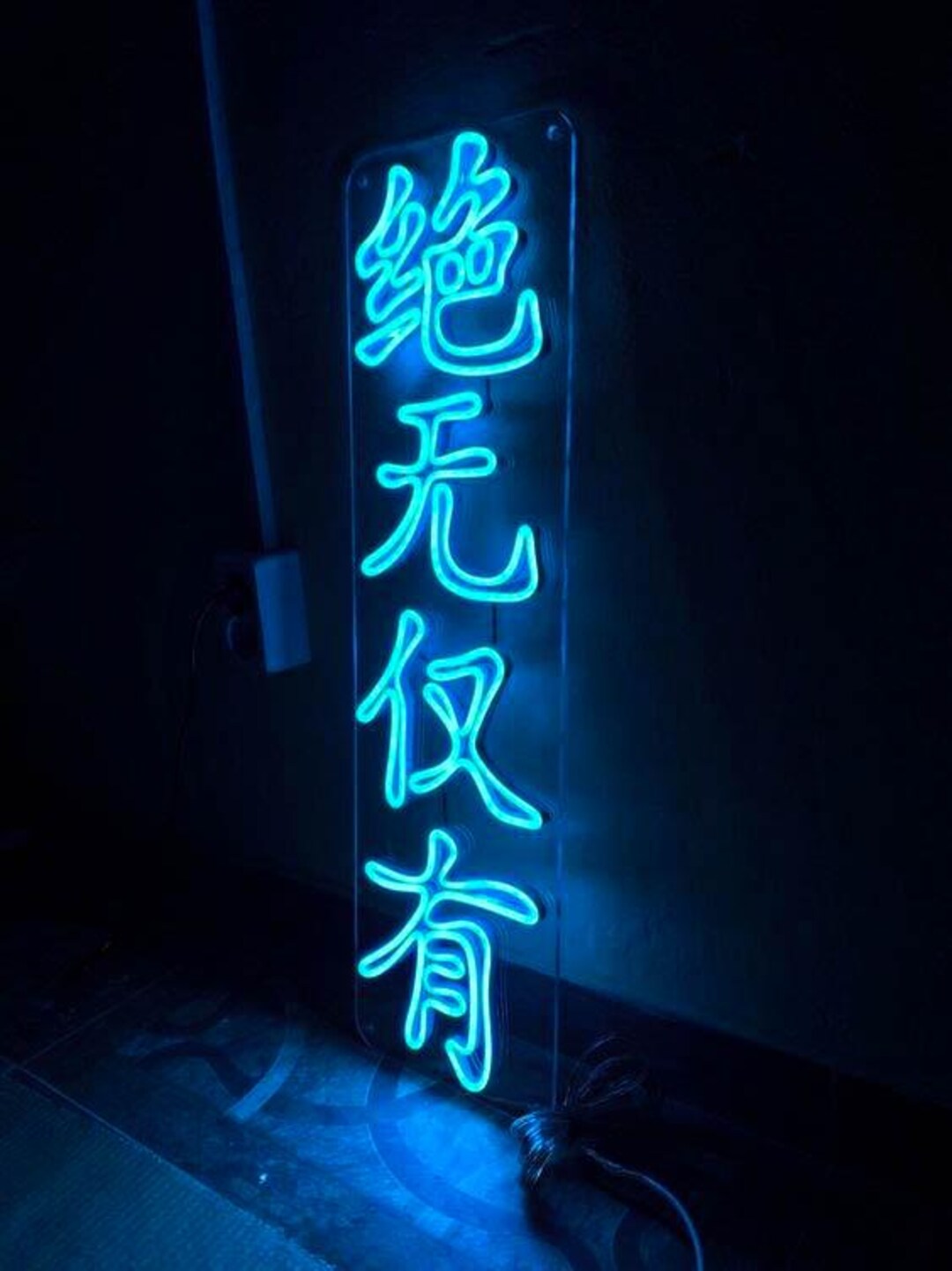Custom Chinese Character Neon Sign, Hieroglyphic Neon Sign, Neon Sign ...