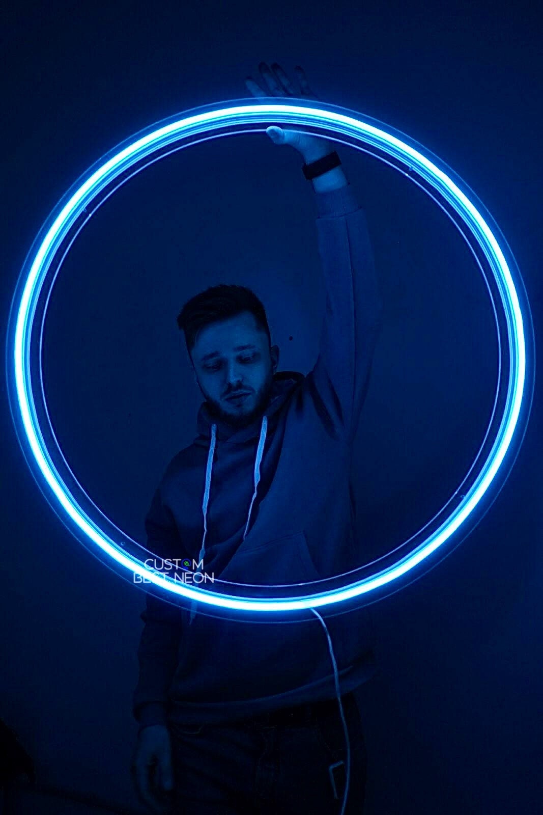 Enso Neon Circle Sign ZEN Neon Sign Cyberpunk Decor, Led Circe Zen ...