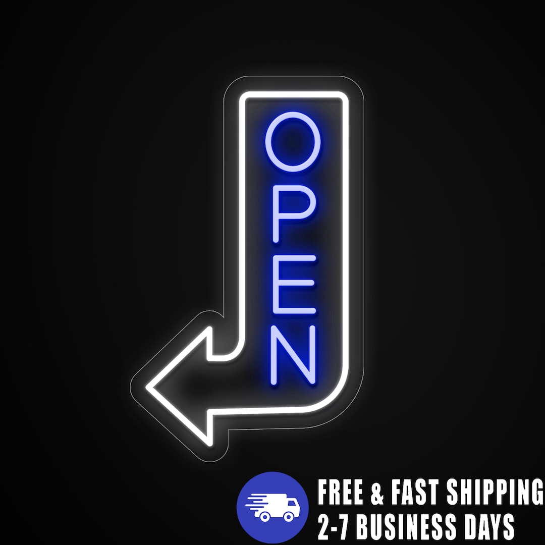 Neon Bar Open Outdoor Welcome Signs, Exterior Open Welcome Sign for ...