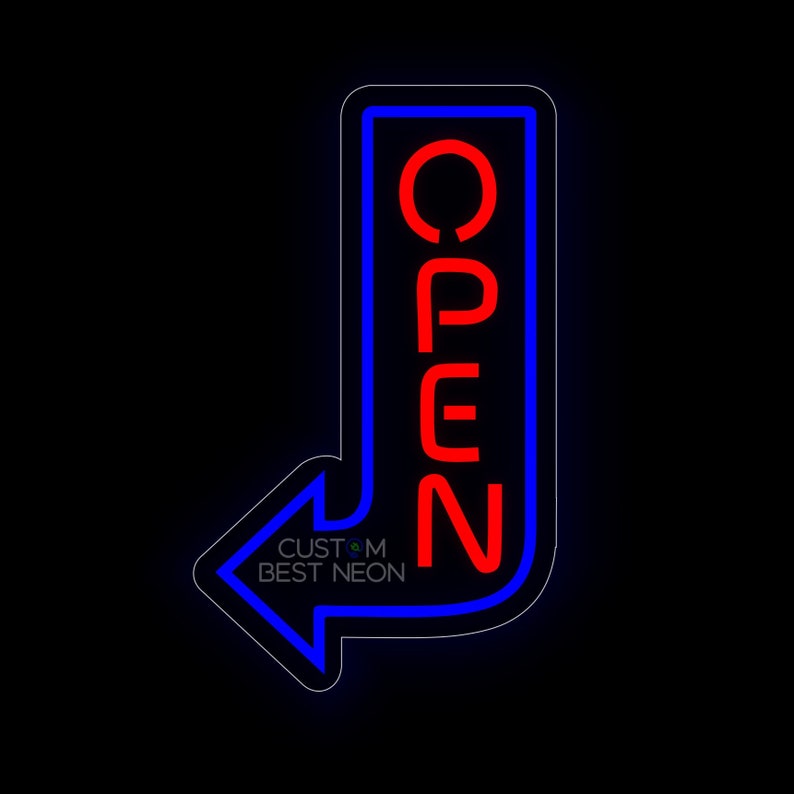 Open Neon Sign Neon Open Sign Led Open Sign for Business Open - Etsy