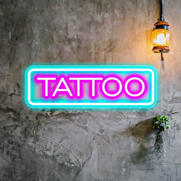 Tattoo Neon Sign - Etsy