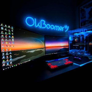 Streamer Neon Sign Gamertag Neon Wall Sign Youtube Channel Neon Sign ...