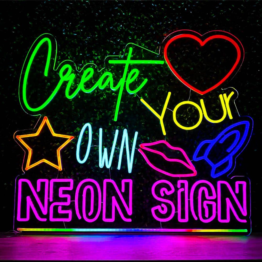 Customized Neon Sign, Led Business Logo,name Neon Sign, Personalized ...